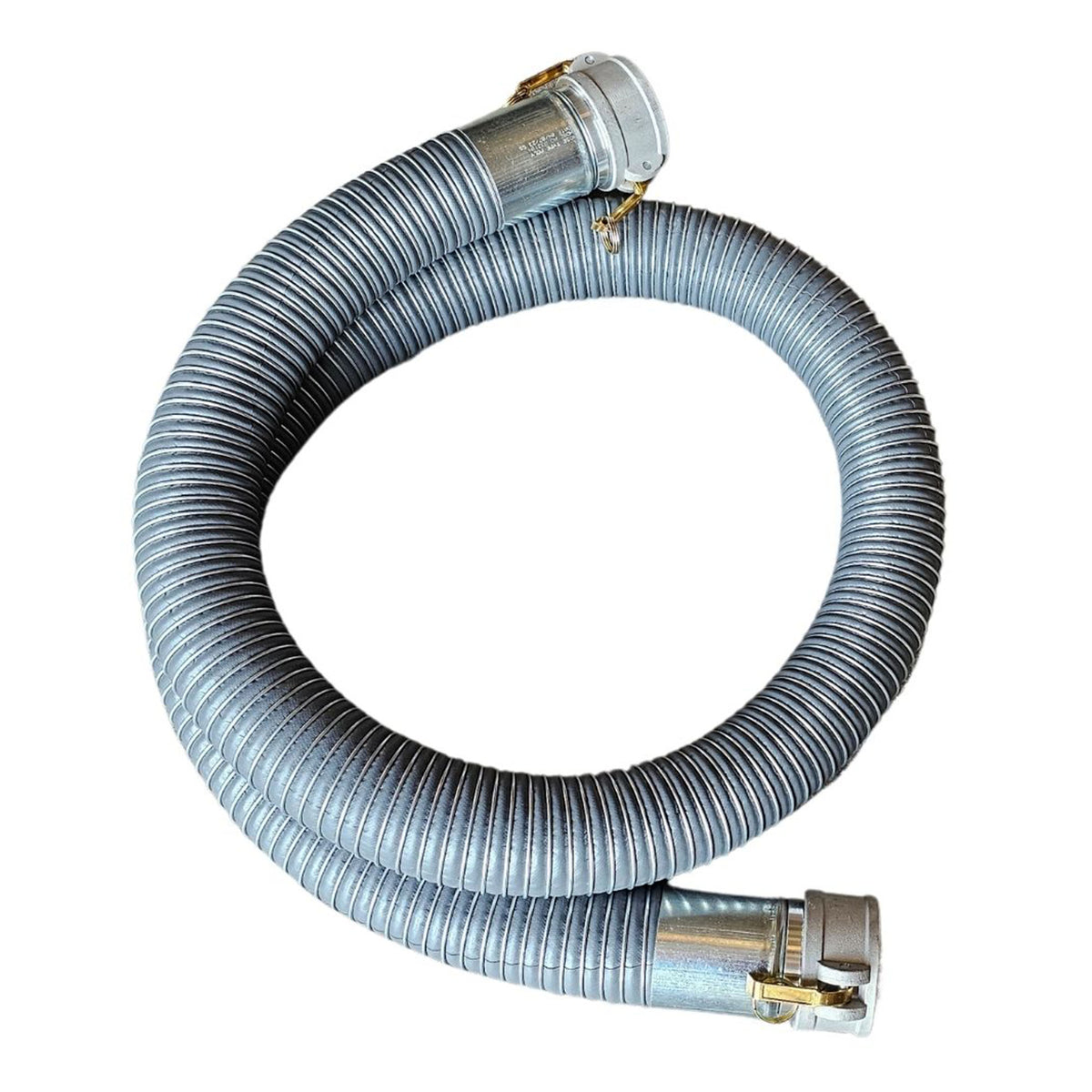 Grey Composite Hose Assembly with Camlock Females – JML Henderson Ltd