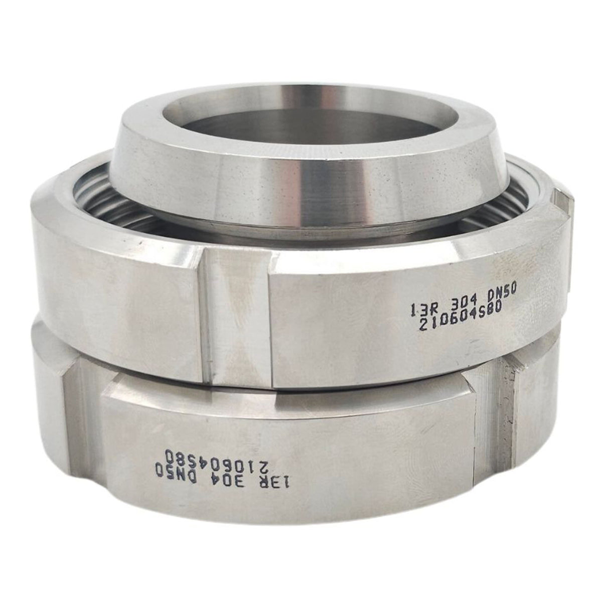 DIN 11851 Swivel Female to Swivel Female Coupling Adapter (Stainless S ...